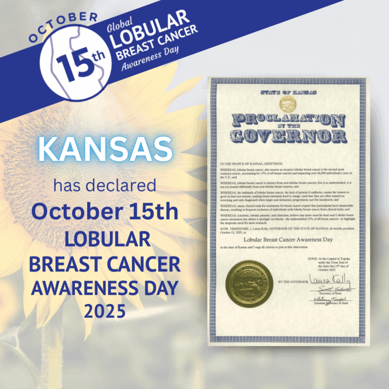 GLBCAD Governors Proclamation Kansas 2025 - The Lobular Breast Cancer ...