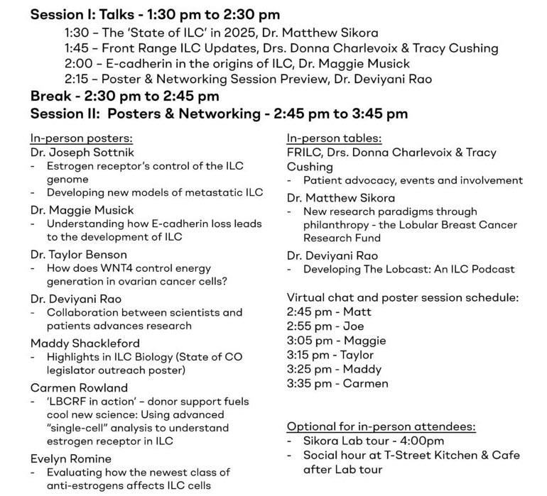 Colorado program - The Lobular Breast Cancer Alliance