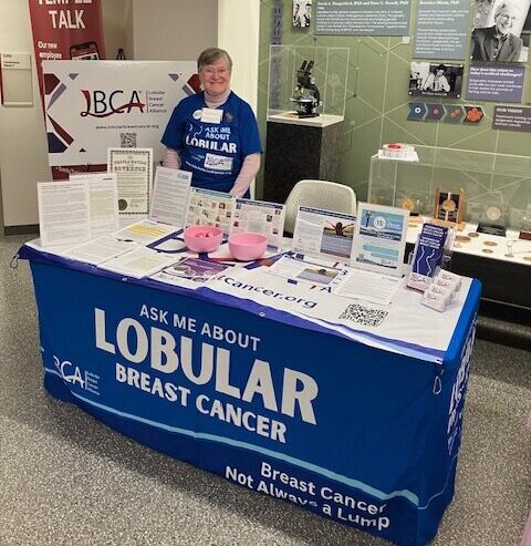 Kathy Krantz at Fox Chase October 2025 - The Lobular Breast Cancer Alliance
